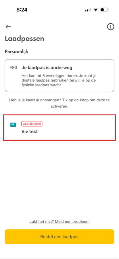 Mijn laadpas is geblokkeerd. Wat moet ik doen? – Shell Belgium