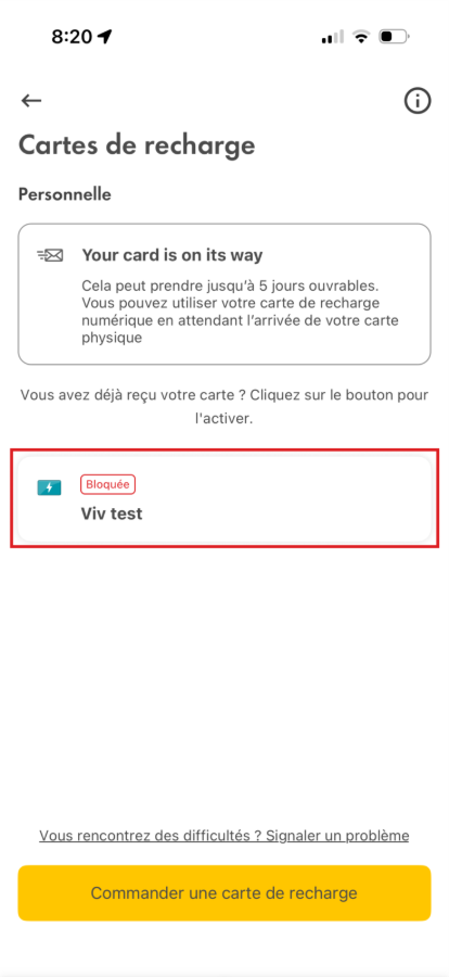 Ma carte de recharge est bloquée. Que dois-je faire ? – Shell Belgium